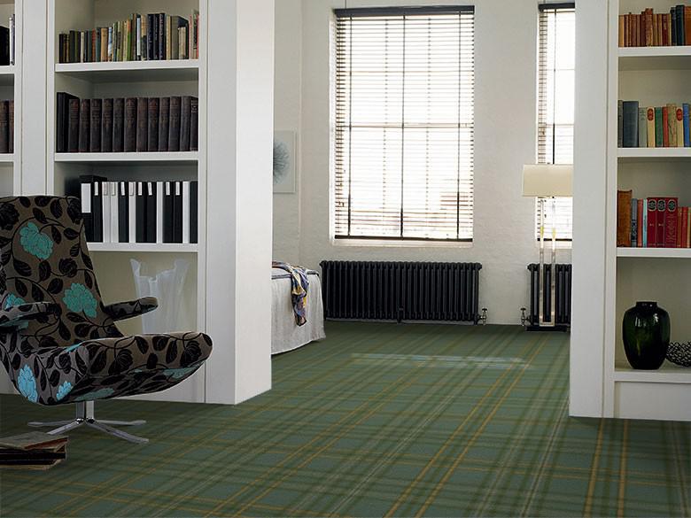 Wexford Plaid - 14/38261 - View in a room | Brintons Carpets