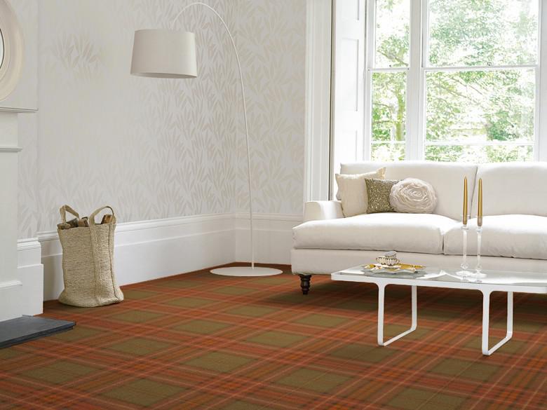Cavan Plaid - 4/38257 - View in a room | Brintons Carpets